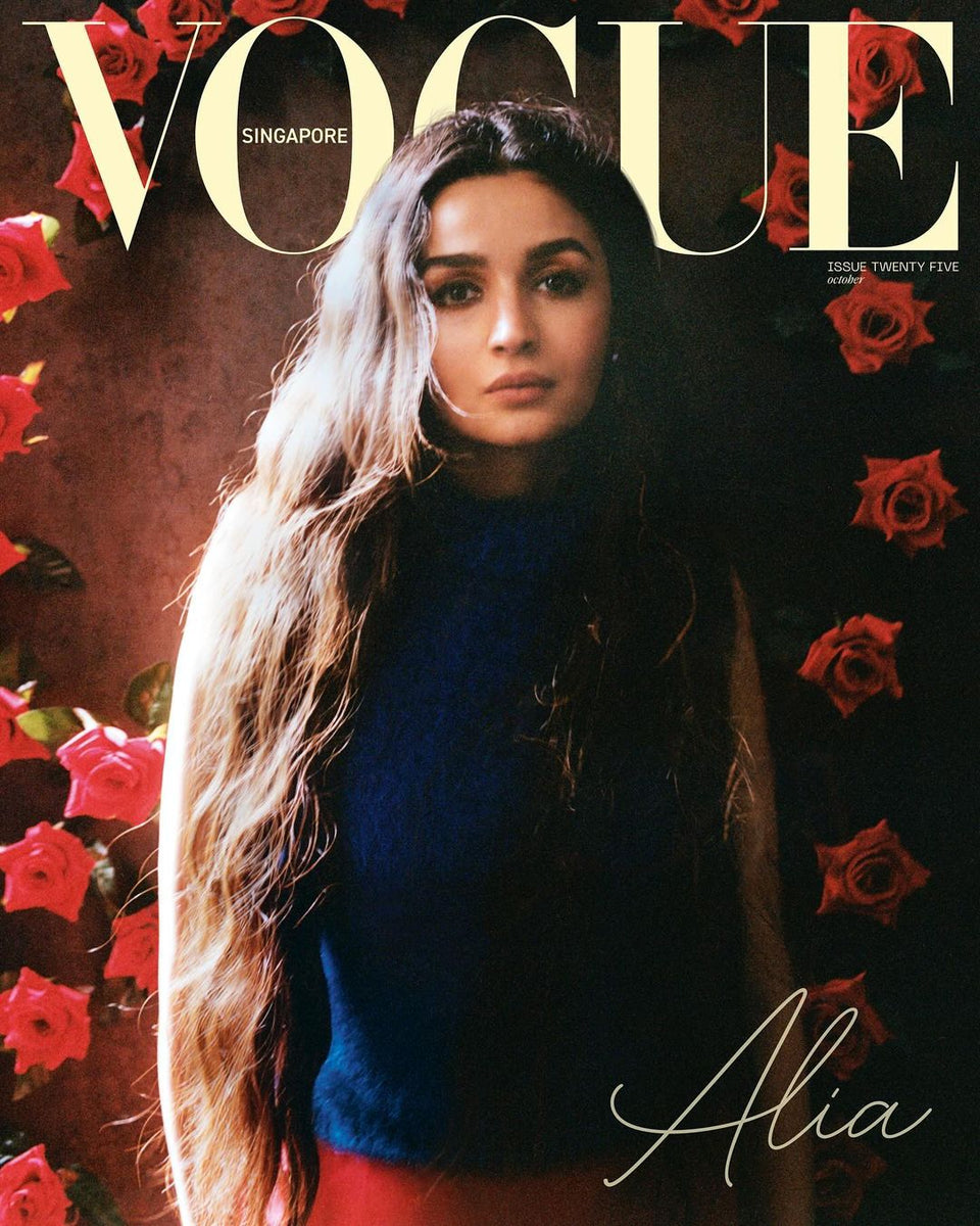 Alia Bhatt's Mesmerizing Photoshoot for Vogue Singapore: A Glimpse of ...
